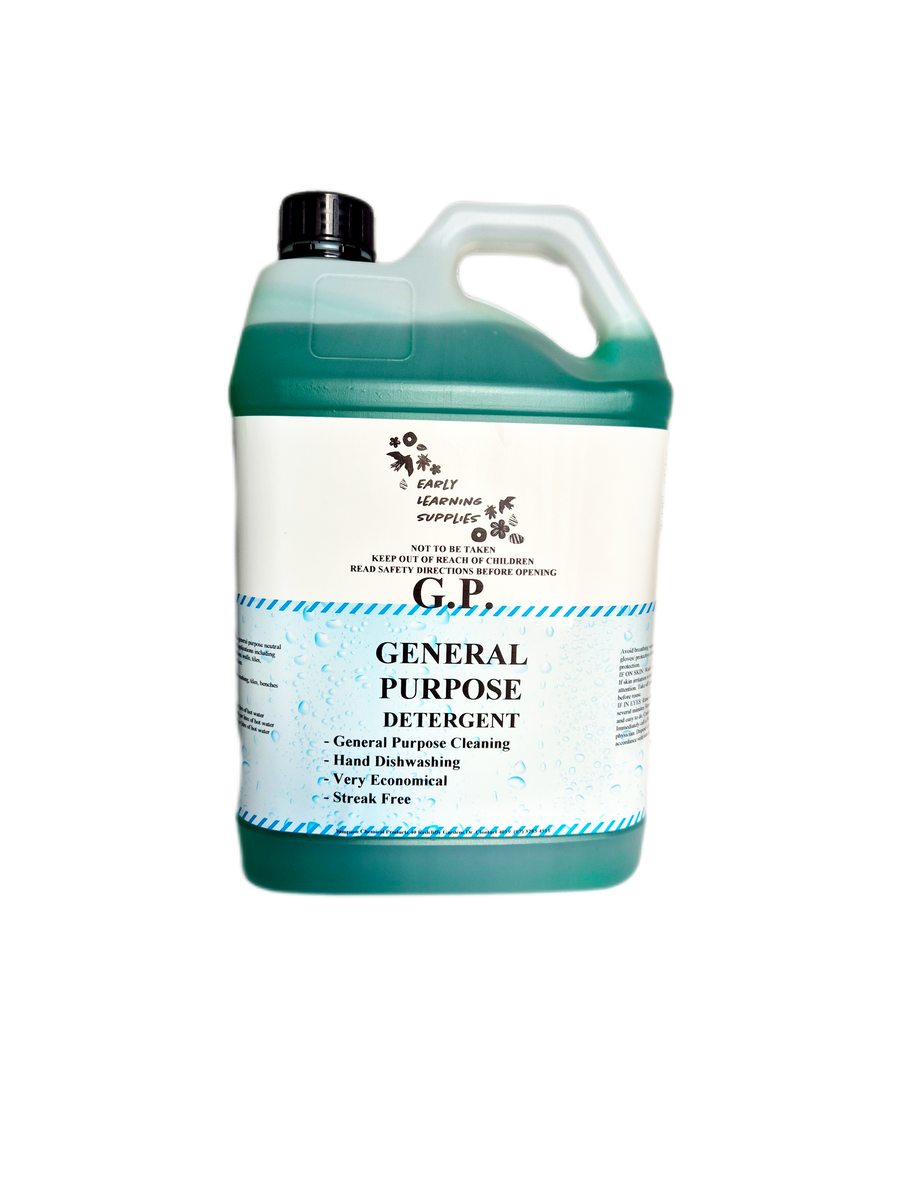G.P Detergent Hand Dishwashing Liquid 5L – Early Learning Supplies